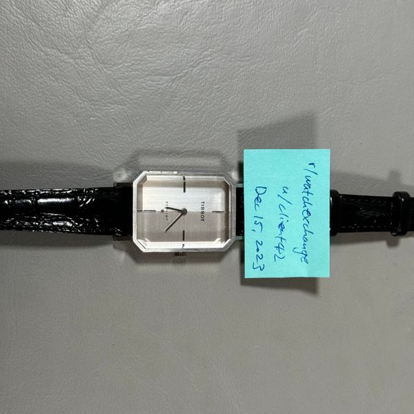 [WTS] Vintage Tissot Stylist Silver Dial Octagon Handwound Mechanical ...