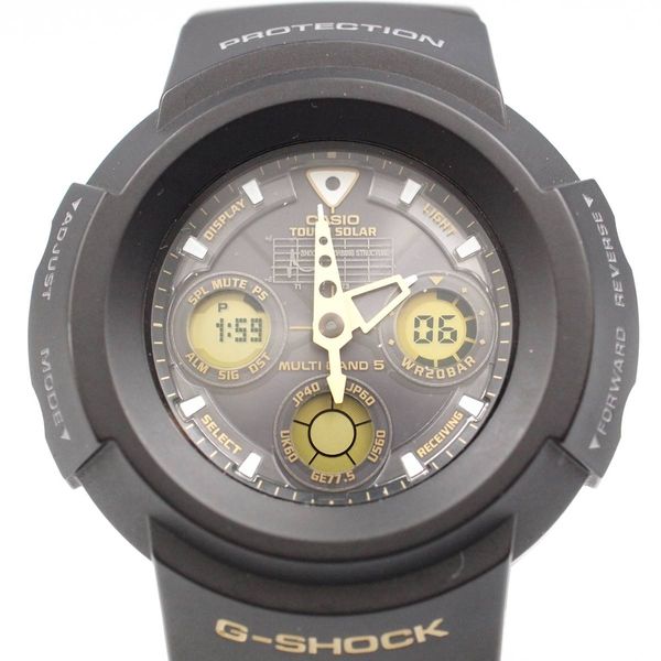 CASIO Casio AWG-525A-1AJF 25th Anniversary G-SHOCK Dawn Black Tough ...