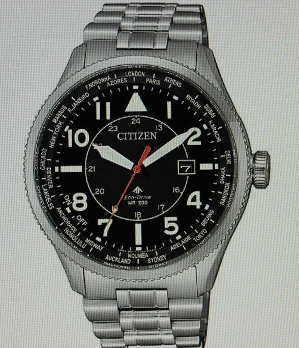 Citizen Promaster Nighthawk World Timer BX1010 53E NIB [$270 USD ...