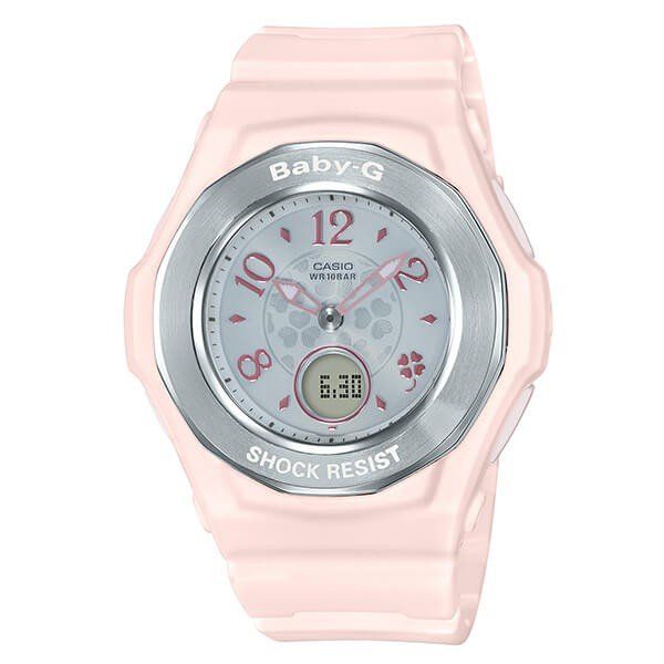 Domestic genuine CASIO Casio watch Baby-G solar radio clock wishing ...