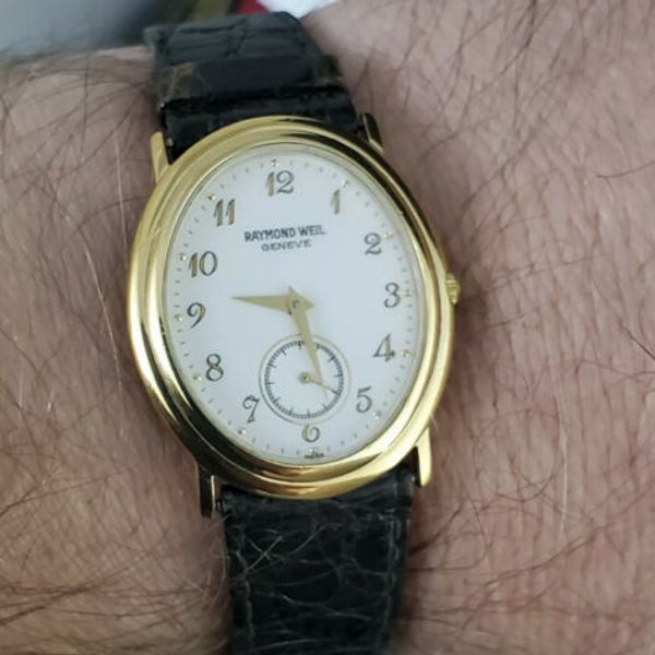 RAYMOND WEIL GENEVE OVAL REF 9812 MIDSIZE | WatchCharts Marketplace