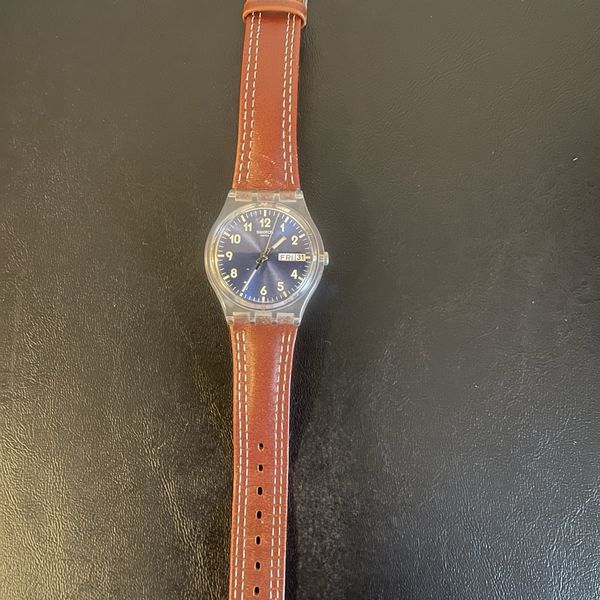 Vintage Swatch SR1130SW - Blue Face, Excellent Condition | WatchCharts ...