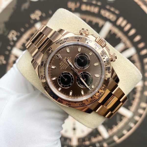FS: Rolex NEW FULL SET Daytona Rose Gold Chocolate Dial 116505 ...