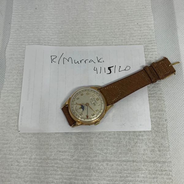 [WTS] just serviced 1940's Vintage Cortebert Sport Triple Date ...