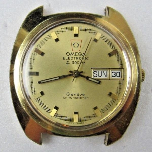 Omega Electronic F300 Tuning Fork Watch 198.031 (ESA 9164) - runs fast ...
