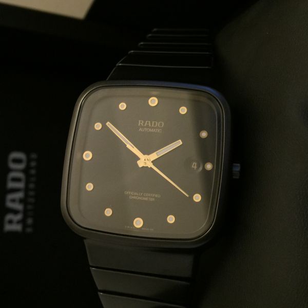 BIG REDUCTION - Rado R5.5 Limited Edition - Black Ceramic - COSC - MINT ...