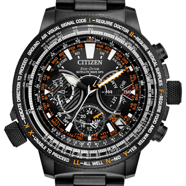 NEW CITIZEN SATELLITE WAVE GPS FREEDOM LIMITED EDITION SUPER TITANIUM ...