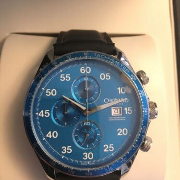 Christopher Ward C7 Rapide Bluebird Chronograph #0272 of 1912 Limited ...