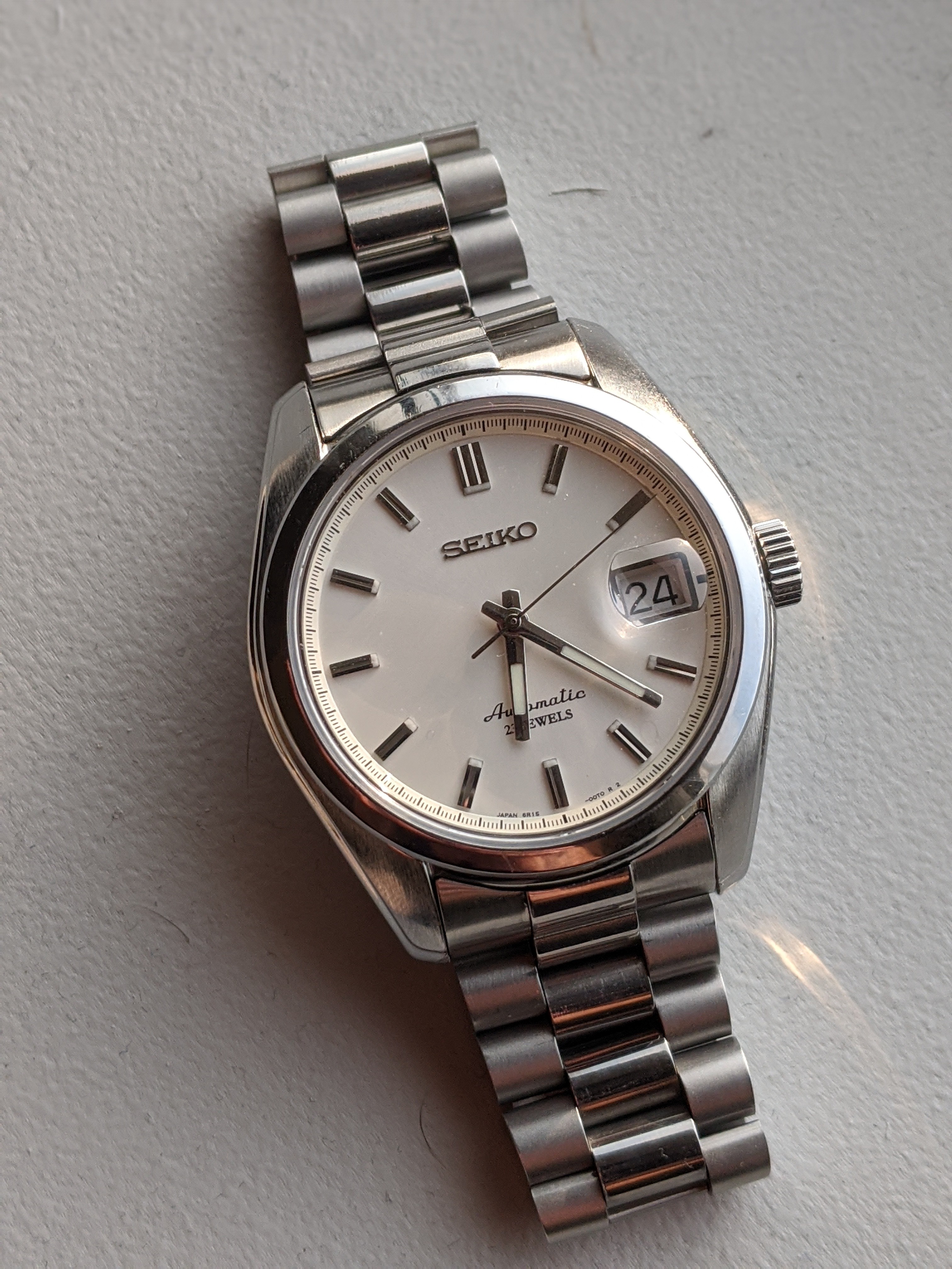 FS: Seiko SARB035 JDM Datejust mod, box and papers | WatchCharts ...