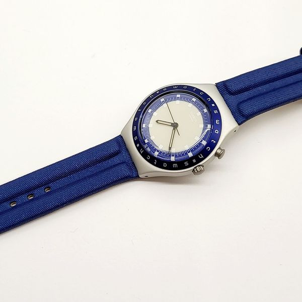 Swatch Irony Big 2000 - YGS9005 - Blue Daemon (Loomi) - Nuovo ...