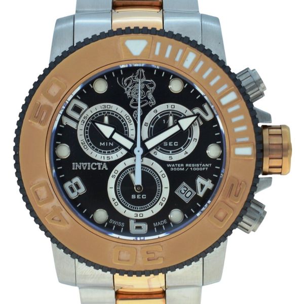 Men's 50mm Invicta Sea Base Limited Edition TT Chrono Swiss Watch! Ref ...