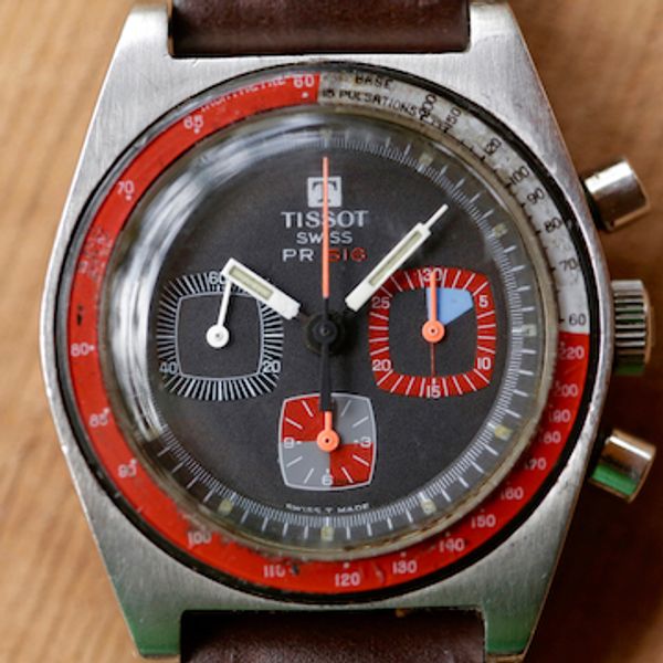 FS: Vintage steel chronograph Tissot PR516 with exotic dial | WatchCharts