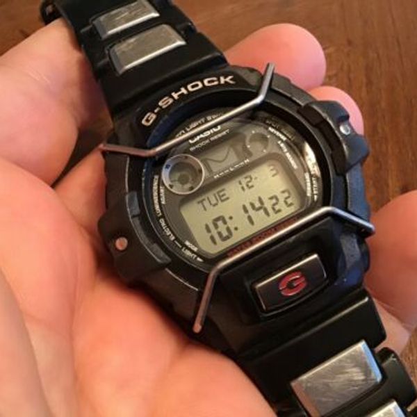 Rare Vtg 1990’s CASIO G-SHOCK GL-121 G Glide Black Silver Men Watch New ...