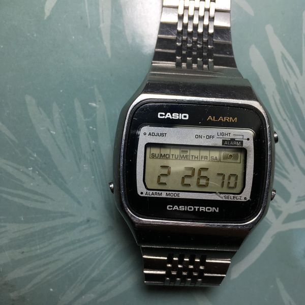 Zegarek Casio 25CS-16, Casiotron, Vintage , Japonia | WatchCharts ...