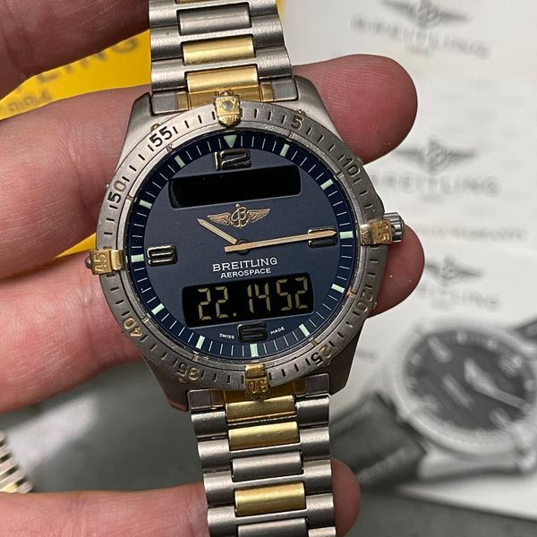 [WTS] Breitling Aerospace F56062 on Bracelet full kit | WatchCharts