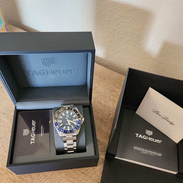 TAG Heuer Aquaracer Blue Men's Watch - WAY201T.BA0927 | WatchCharts ...