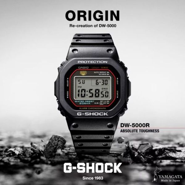 Casio G-Shock DW-5000R-1AER - UK Stock! - Vintage Reissue Limited ...