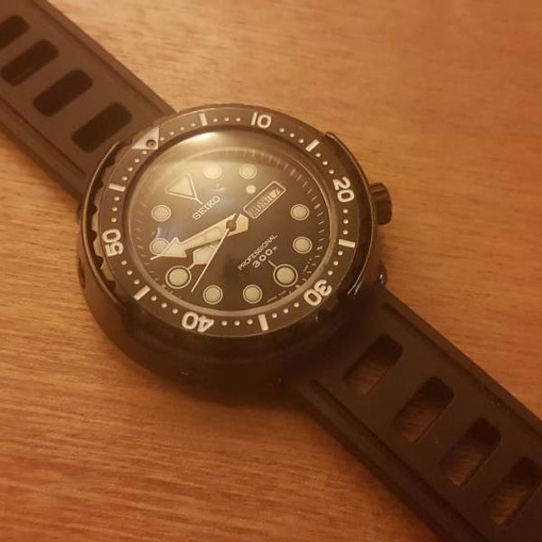 DLC Seiko Tuna SBBN007, Sapphire upgrade, in UK/EU | WatchCharts ...