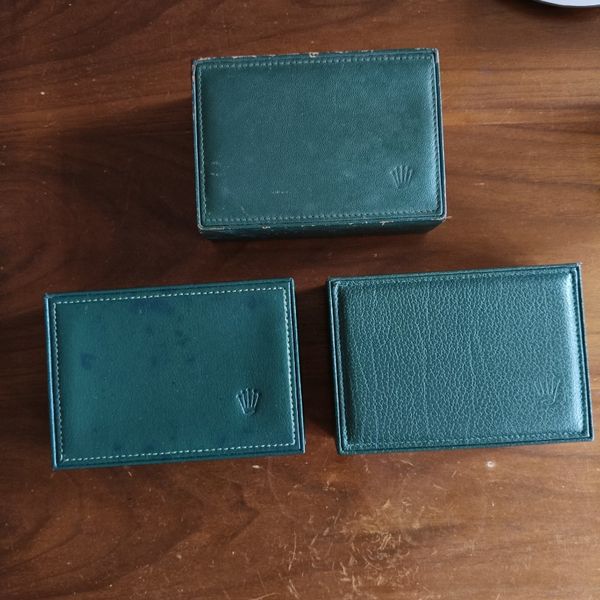 Rolex Watch Boxes - Vintage Green | WatchCharts Marketplace