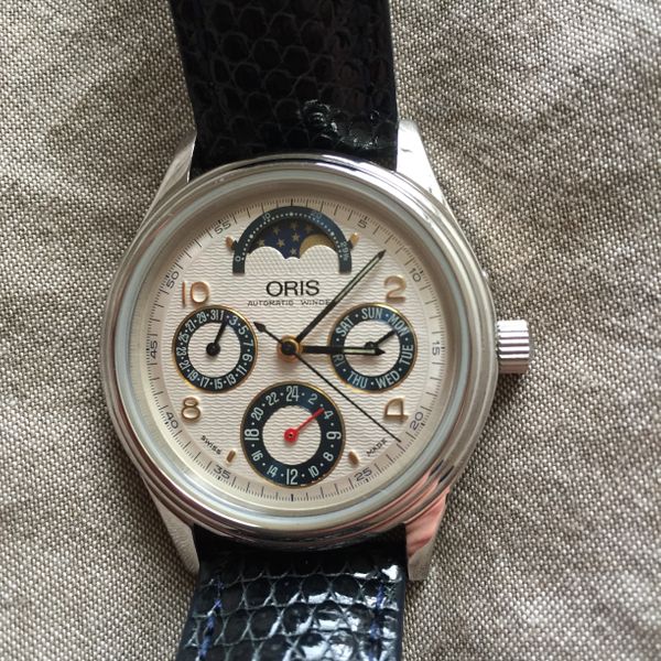 WTT: Oris Automatic Winder Moonphase 571/72 | WatchCharts Marketplace