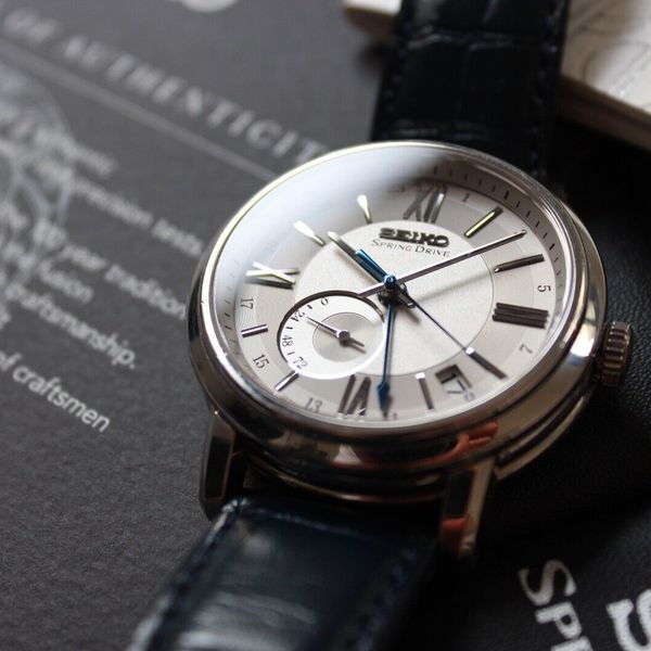 Ultra Rare Seiko Spring Drive GMT Caliber 5R66 SNR015 | WatchCharts ...