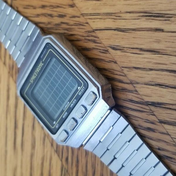Vary Rare Seiko Spacetronic Muslim Prayer Time Vintage Digital Watch ...