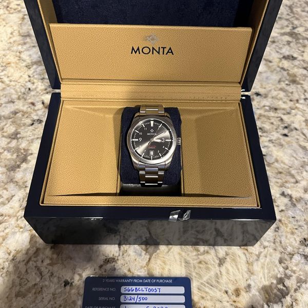 [WTS] 2022 Monta Triumph Silver Dial Price Reduced | WatchCharts