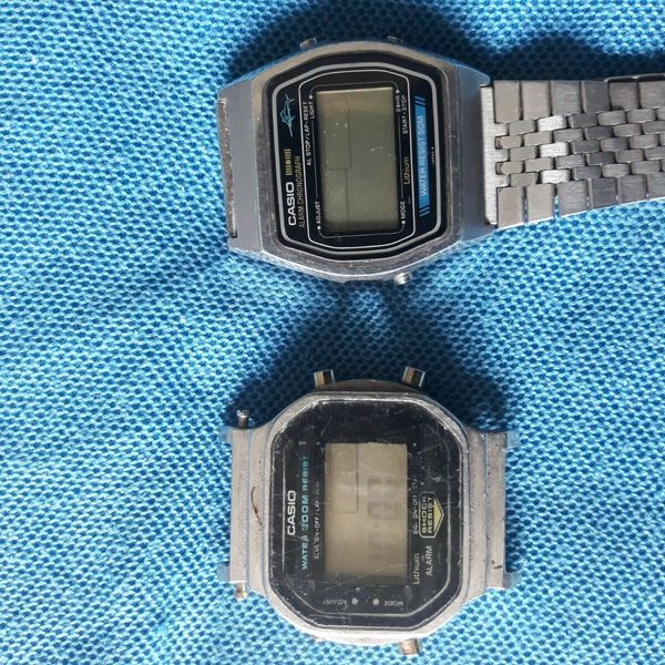 Vintage Casio DW- 5200 and W -35 digital watch for parts. | WatchCharts