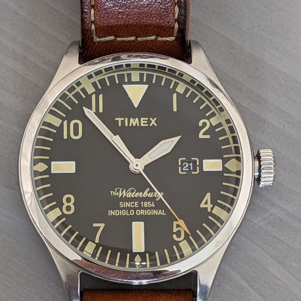 [WTS] Timex The Waterbury x Red Wing Leather | WatchCharts Marketplace