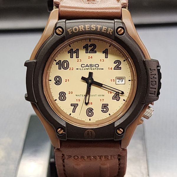 New Working Casio Forester Illuminator Men's Calendar Wristwatch FT ...