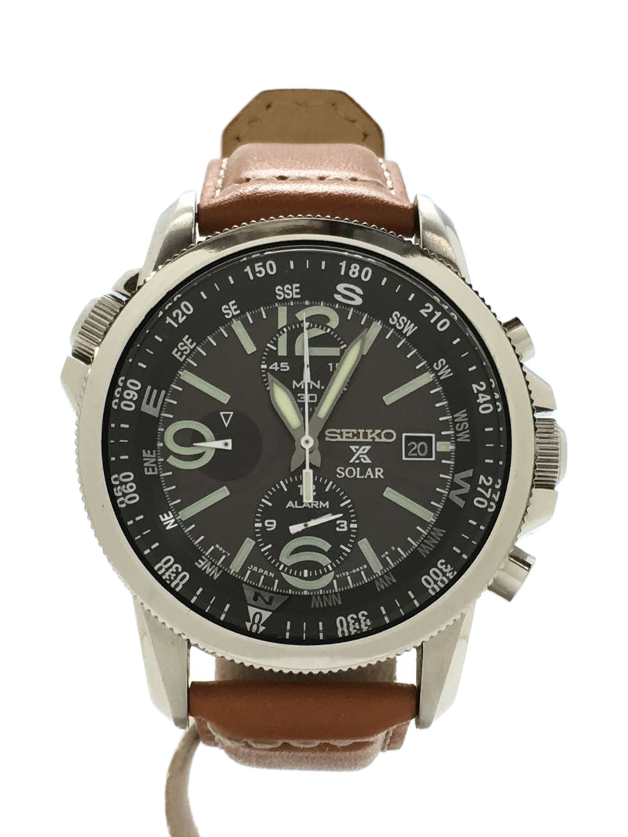 [Used] SEIKO SOLAR / Pilot chronograph / Overseas limited model ...