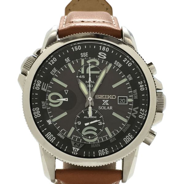 [Used] SEIKO SOLAR / Pilot chronograph / Overseas limited model ...