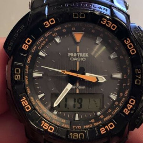 casio Pro Trek watch | WatchCharts Marketplace