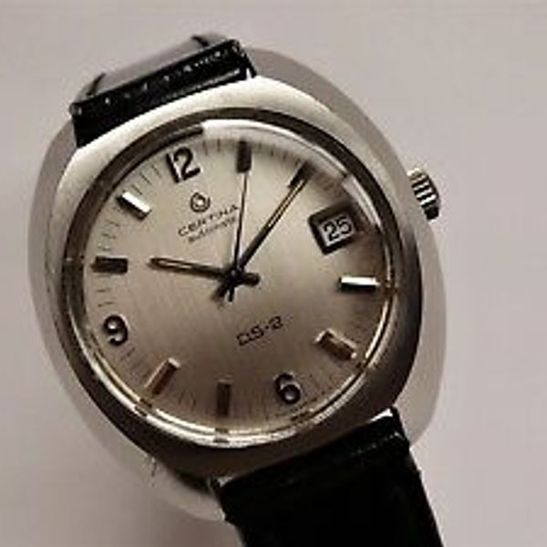 CERTINA DS-2 Certiday ref 5901 300 large Turtleback vintage watch ...