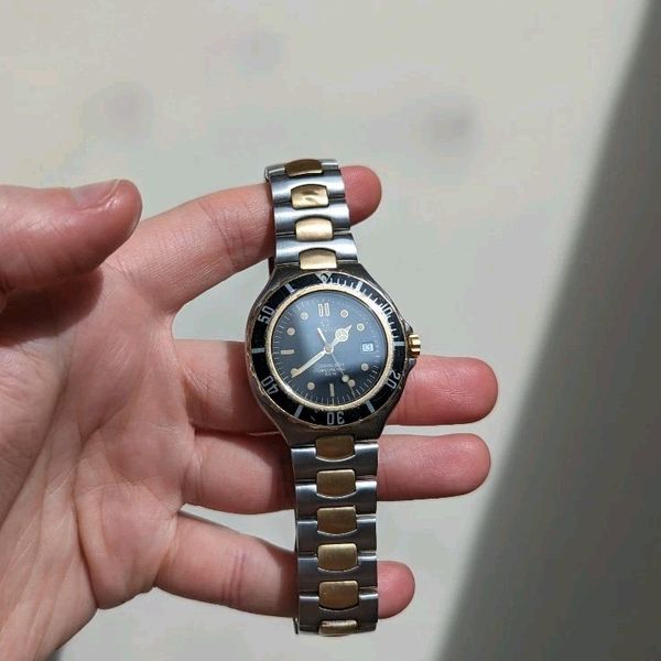 Vintage Omega Seamaster Pro 200 396.1042 Two Tone Men's Quartz Pre Bond ...