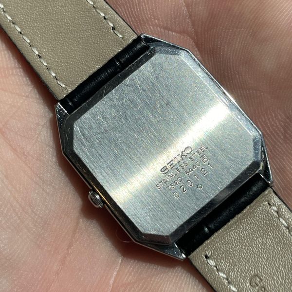 [WTS] Seiko Octagonal "Tank" - Brushed Dial | WatchCharts Marketplace