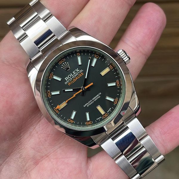 [WTS] Super Clean & Discontinued Rolex Milgauss Green Glass ...