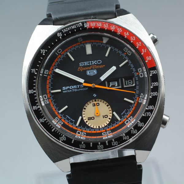 [Near MINT] Seiko Speed Timer 6139-6031 Automatic Chronograph Men's ...