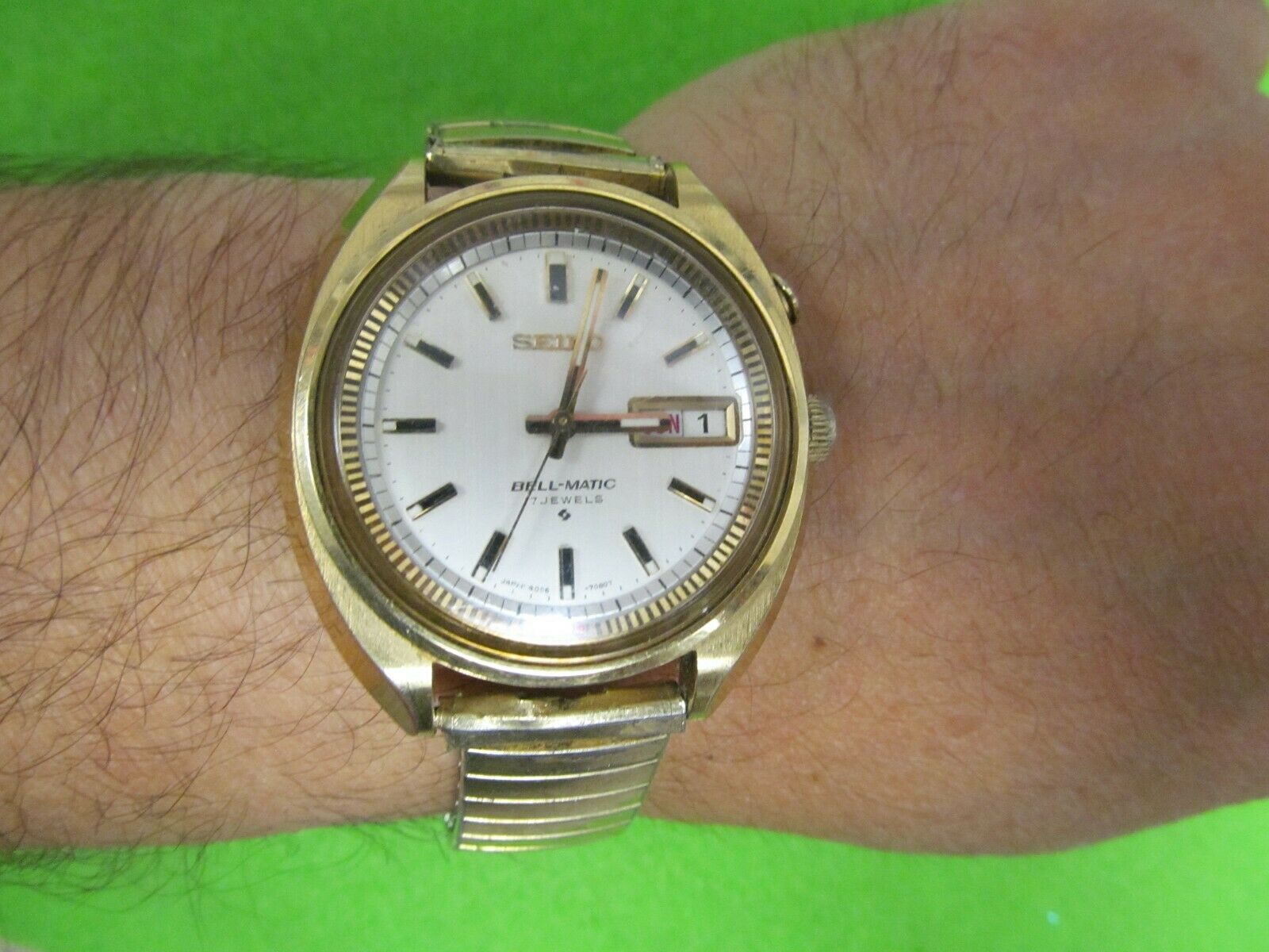 Seiko VINTAGE Bell-Matic 4006-7004 17 Jewel Men's Automatic Watch ...