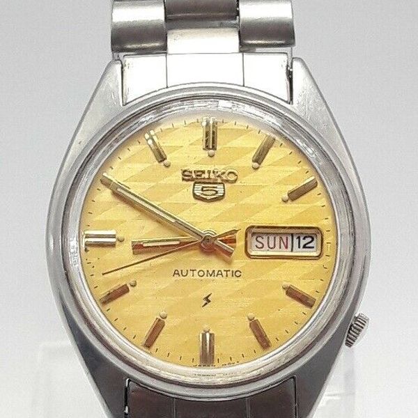 VINTAGE SEIKO 5 6309-7310 A2 AUTOMATIC 17J JAPAN MADE MEN'S WRIST WATCH (182) | WatchCharts