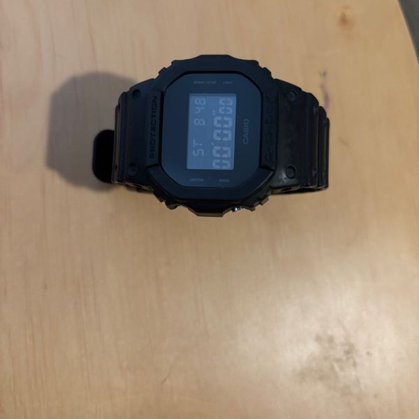 Casio G-SHOCK Black Men's Watch - DW5600BB-1 | WatchCharts Marketplace