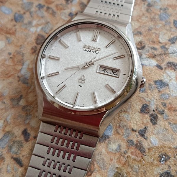 Vintage Seiko Quartz (SQ) JDM 0843 8041 February 1976 Kanji | WatchCharts