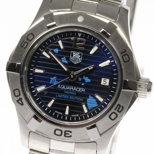TAG Heuer Ladies AquaRacer "Limited Edition Hawaii"-WAF141h-Never Worn ...