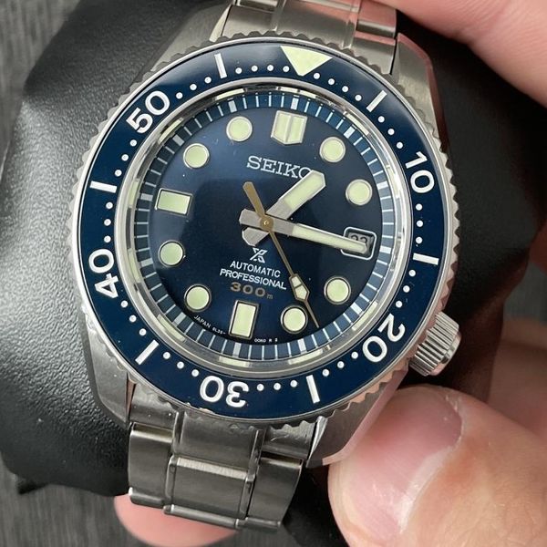 [WTS] Seiko MM300 Blue SLA023 w/ Strapcode Jubilee + Crafter Blue Strap ...