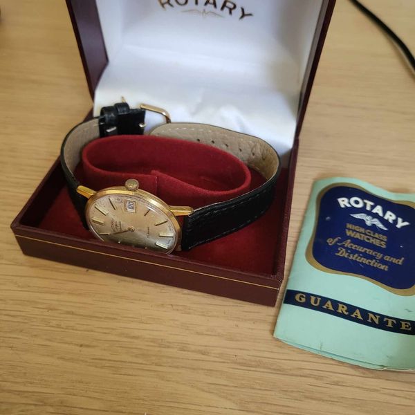 Rotary Watch 25 Jewels - Automatic with original box and 1997 warranty ...