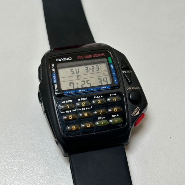 Casio CMD-40 Learning Remote Control Calculator Alarm Wrist Watch ...