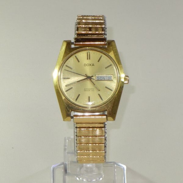 DOXA Automatic Nr. 4305 Incabloc Uhr Herren Armbanduhr *uhr05 ...