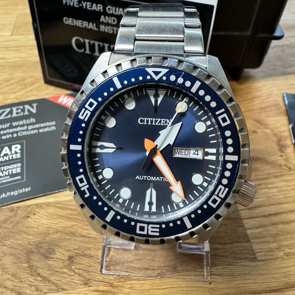 CITIZEN MENS 8200 AUTOMATIC DIVERS WATCH NH8381-63L | WatchCharts ...