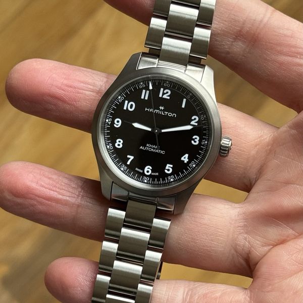 HAMILTON KHAKI FIELD TITANIUM 36MM LIMITED EDITION ENGINEERED GARMENTS ...
