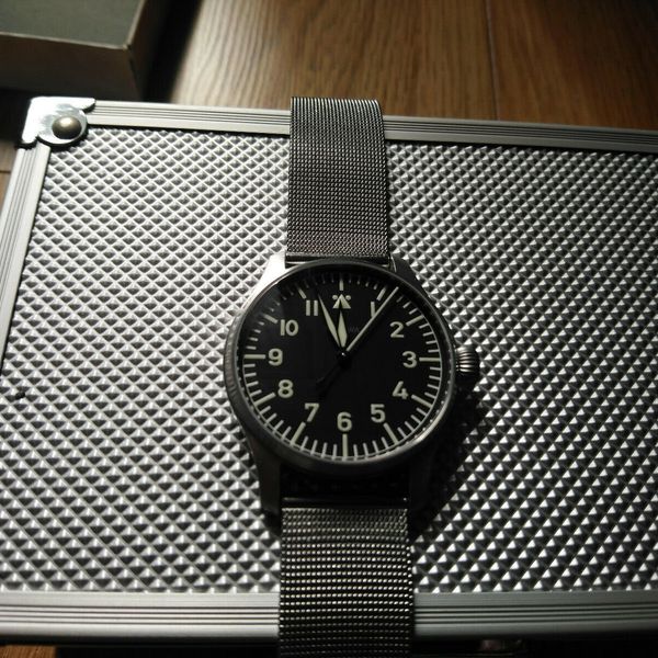 Stowa Flieger Classic 40 Pilot Type A Watch ETA 2824 TOP | WatchCharts ...